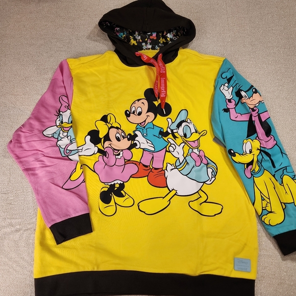 Loungefly | Tops | Loungefly Disney 0 Mickey Friends Classic Color ...